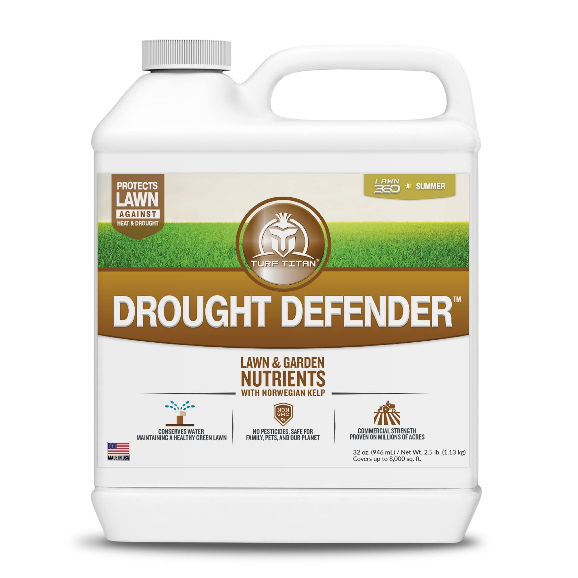 Turf Titan Drought Defender - Shields Heat and Nutrient Rich Plant Food ...