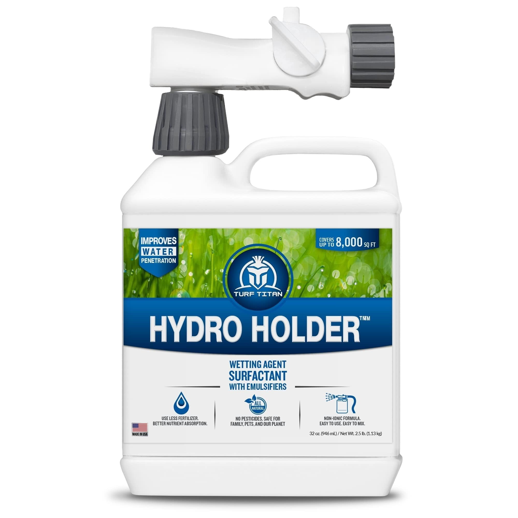 Turf Titan Hydro Holder - Covers 6,000 sq ft 32 oz - Walmart.com