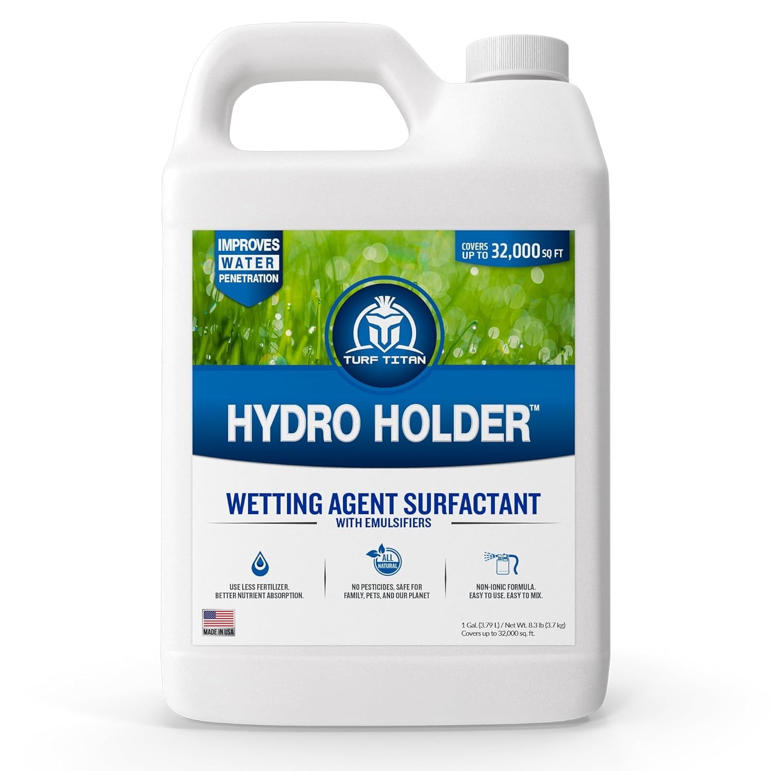 Turf Titan Hydro Holder: Effective Wetting Agent for Healthier Lawn and ...