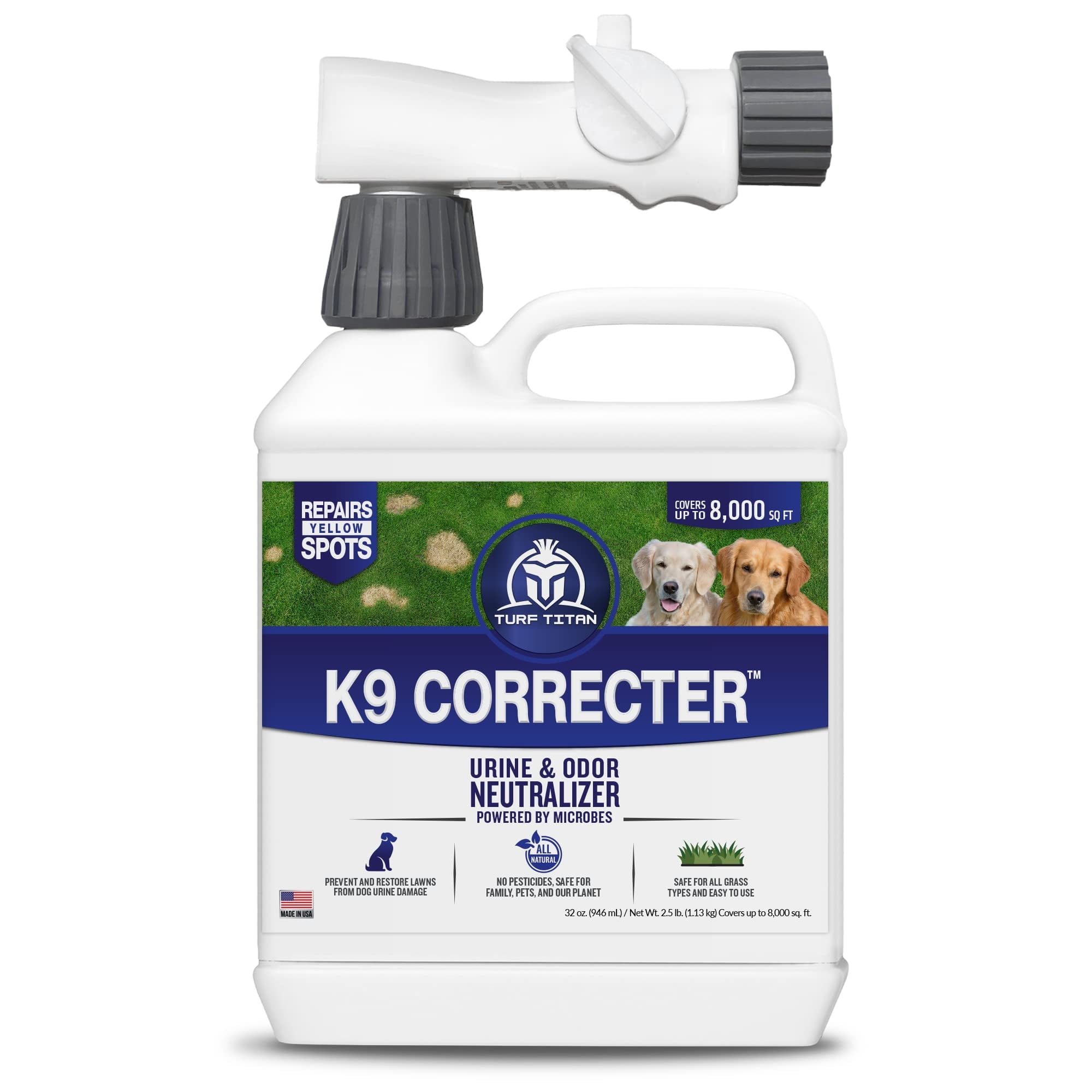 Turf Titan K9 Corrector Lawn Dog Urine Neutralizer, Grass Repair with ...