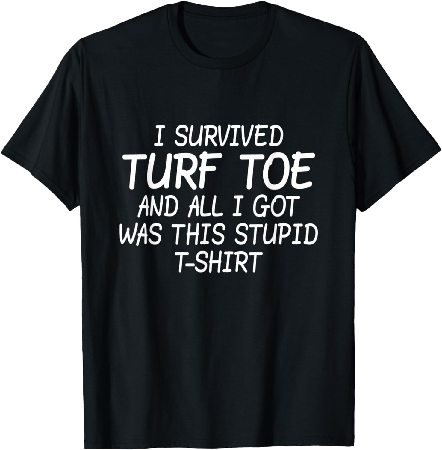 Turf Toe Funny Toe Injury T-Shirt - Walmart.com
