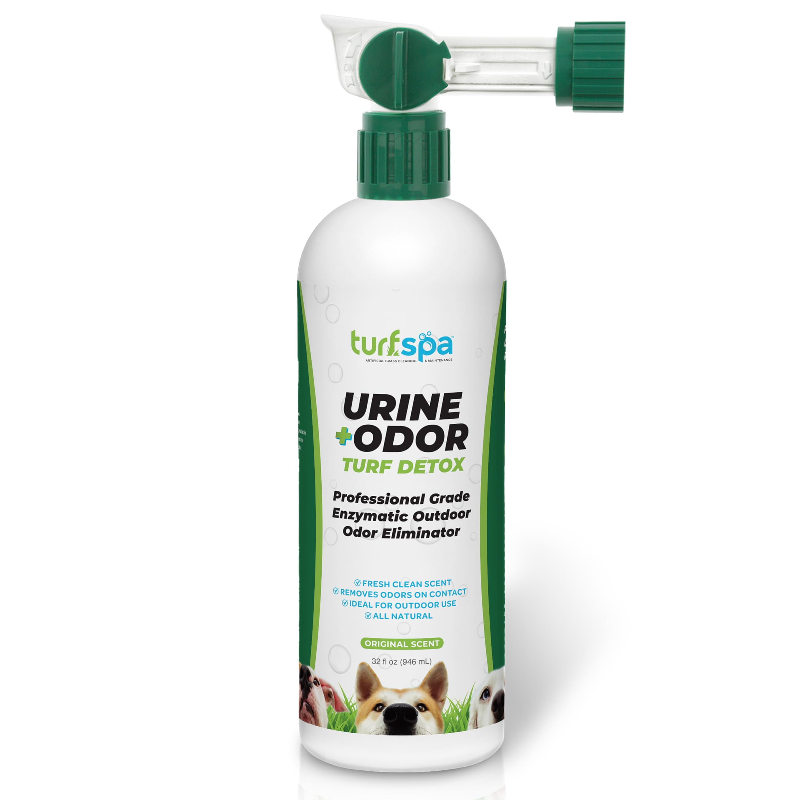 TurfSpa™ Urine & Odor Turf Detox, ATT1Pet Urine Odor Eliminator for Dogs, Ideal Pet Urine Enzyme ...