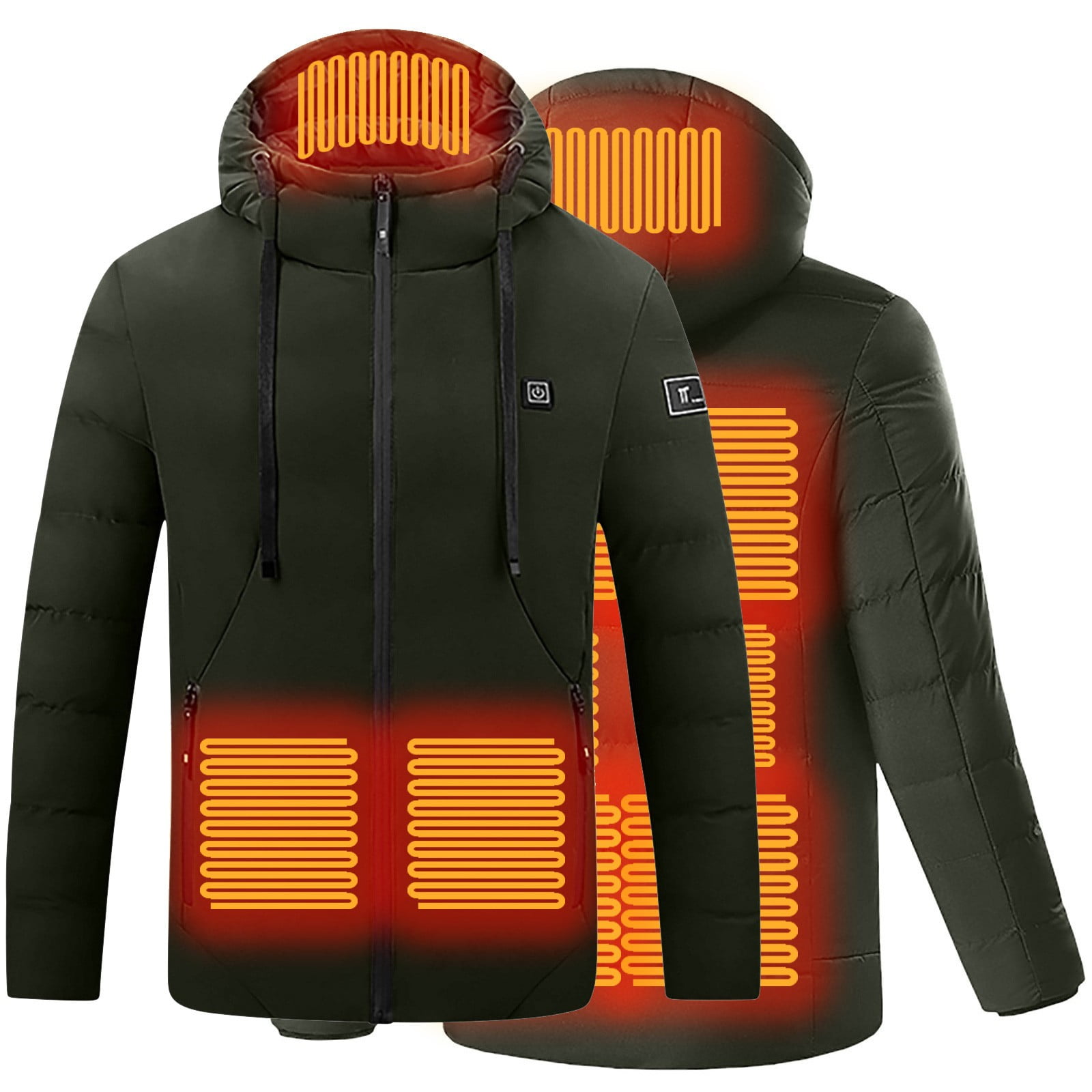 Turilly Unisex Heated Jackets USB Intelligent Constant Temperature ...