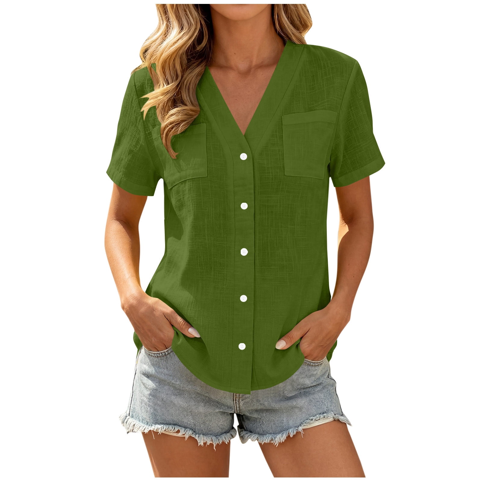 Turilly Womens Short Sleeve Open Front Cardigans Fashion Ladies Summer ...