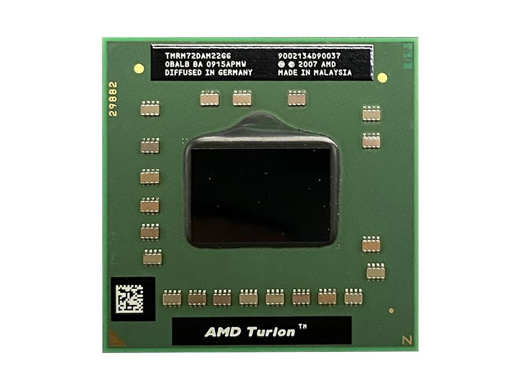 Turion 64 X2 RM-72 AMD 2.10GHZ DUO-CORE 1MB L2 Cache Processor ...