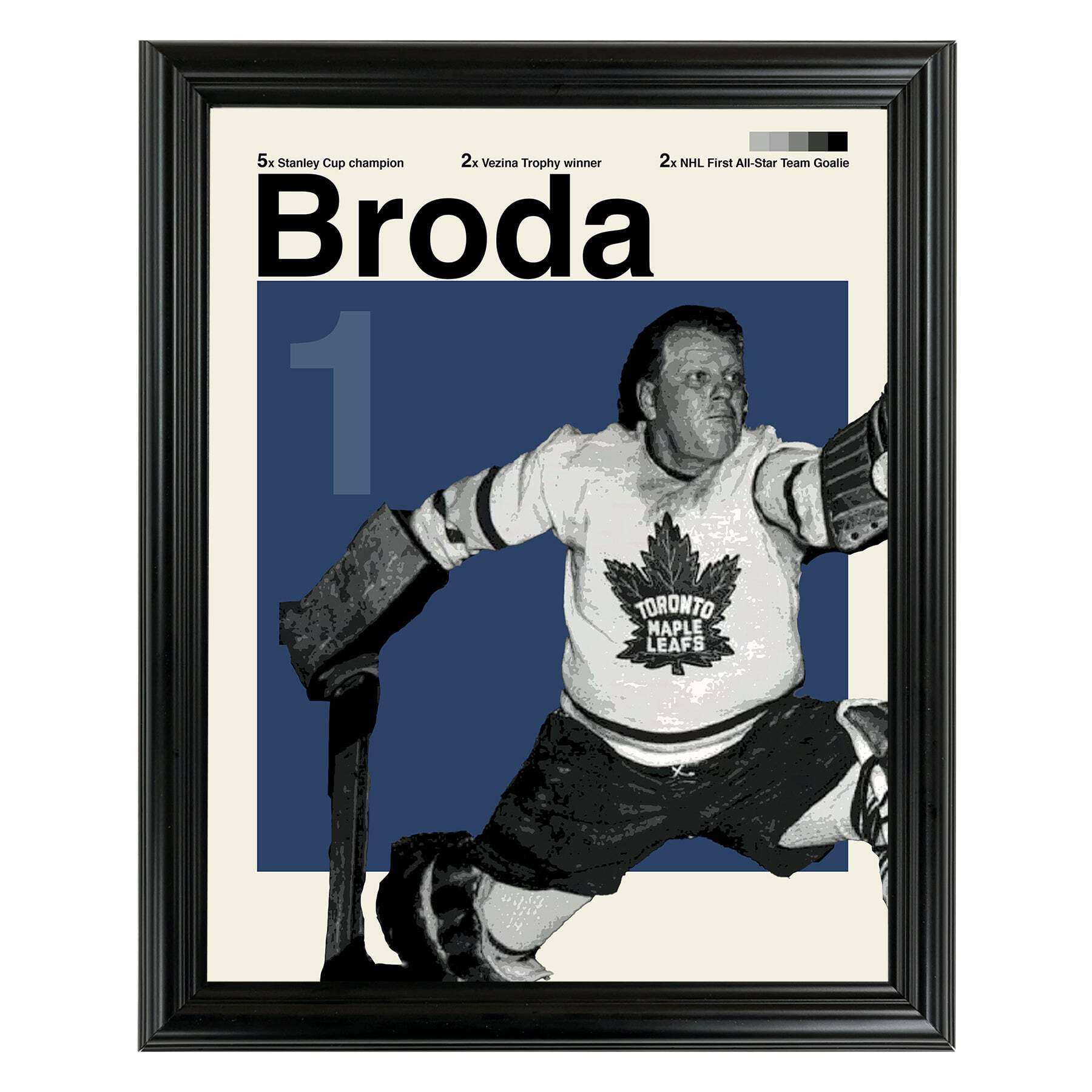 Turk Broda Framed Sports Art Photo by Thomas Maxwell - Walmart.com