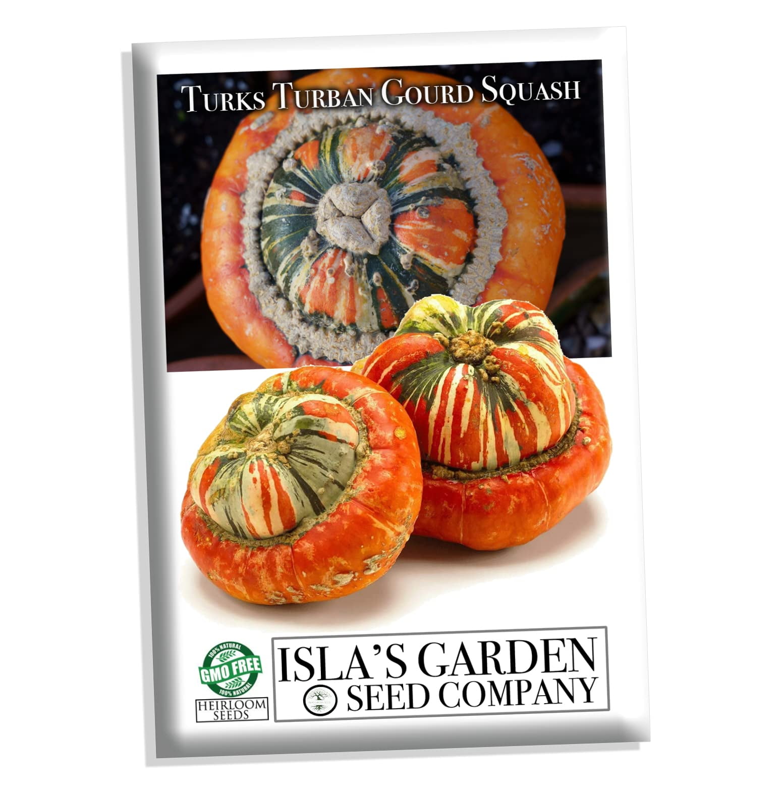 Turk’s Turban Gourd Seeds (Cucurbita Maxima 'Turban') MHD1- Heirloom ...