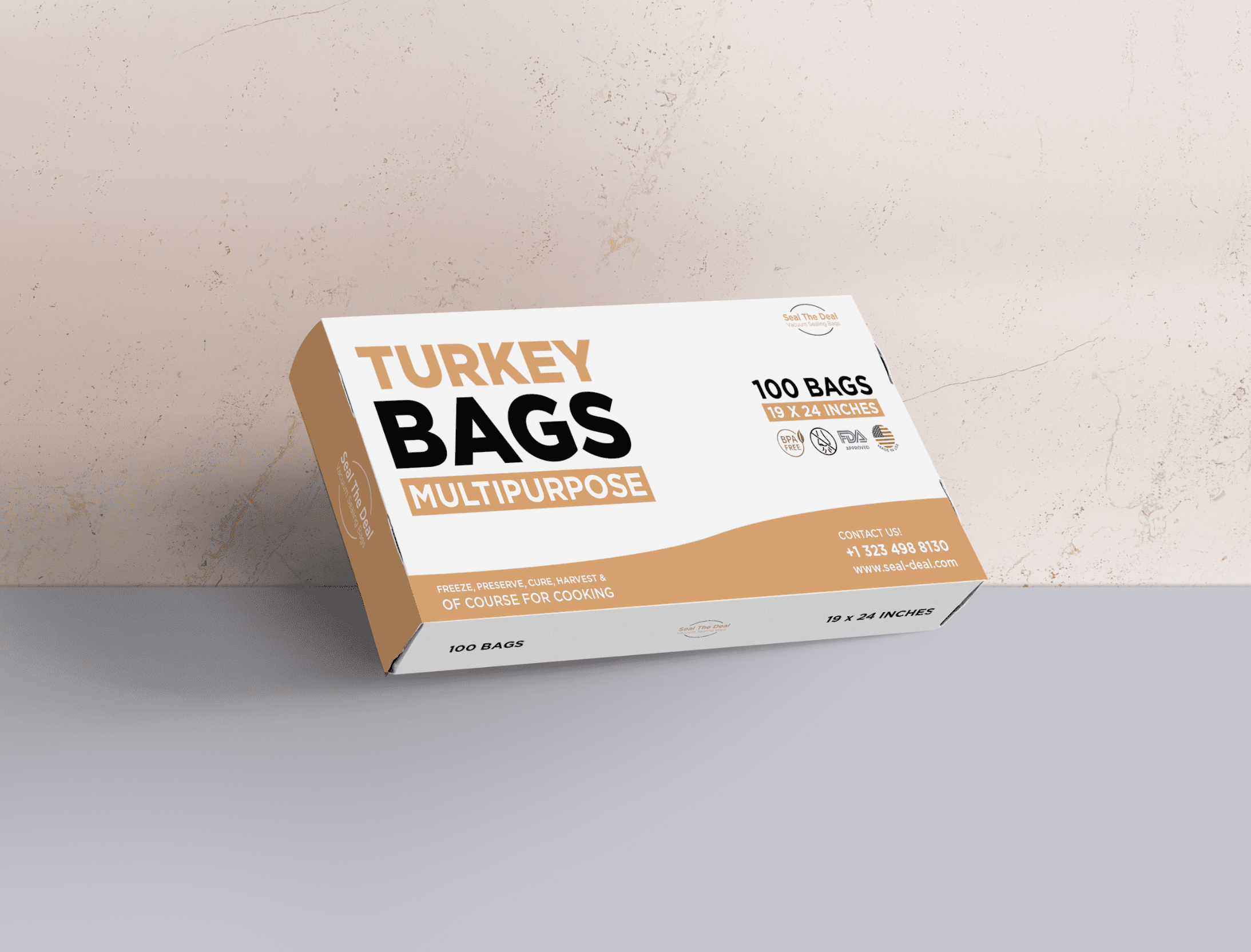 Turkey Bags Multipurpose 19" x 24" (100 Count) Nylon bags - Walmart.com