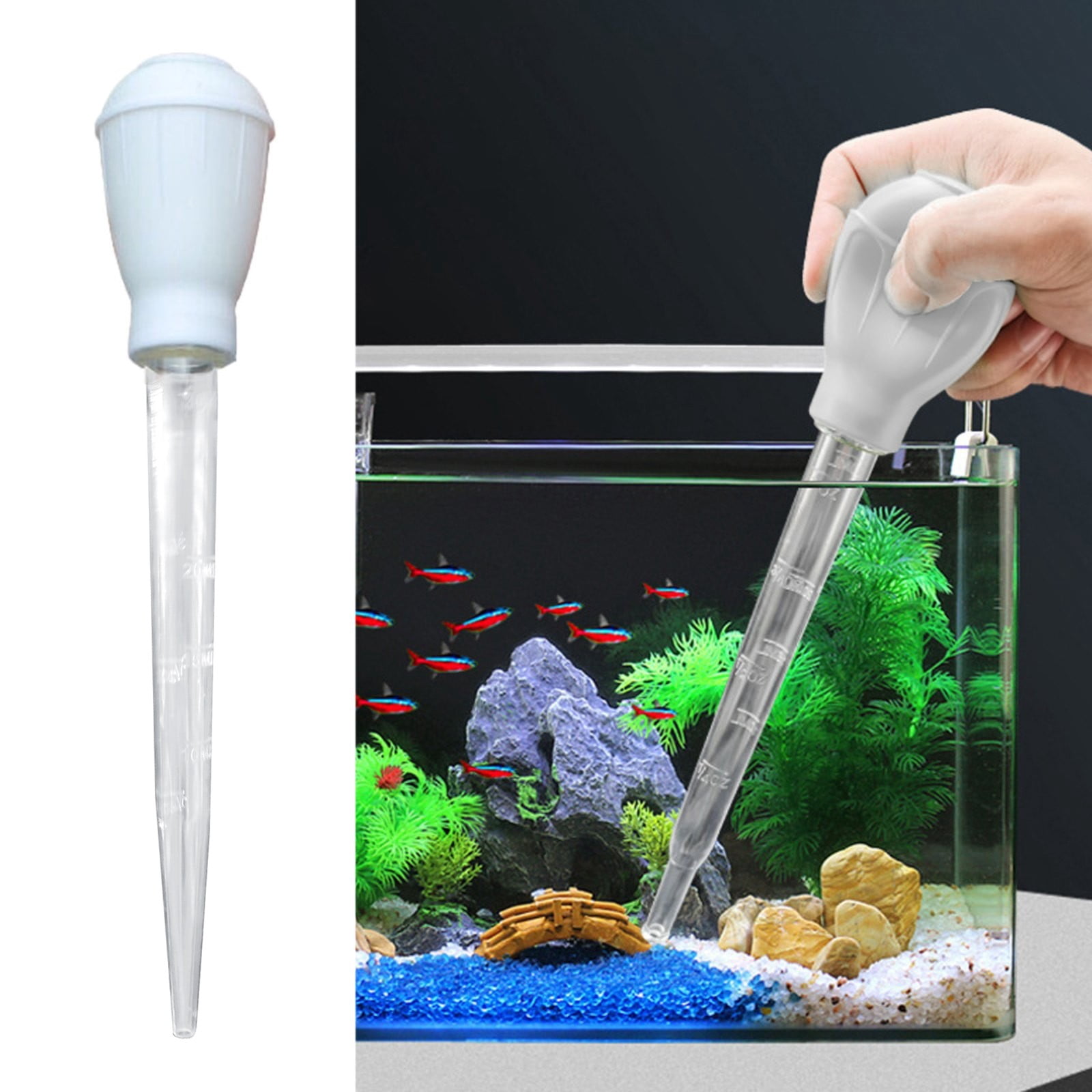 Turkey Baster for Cooking, Turkey Oil Suction Tube with Scale, Clear ...