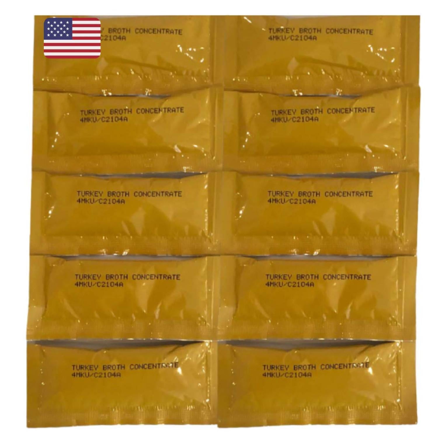 Turkey Broth Concentrates by NJHF, Gluten Free and No MSG, 50 Loose ...