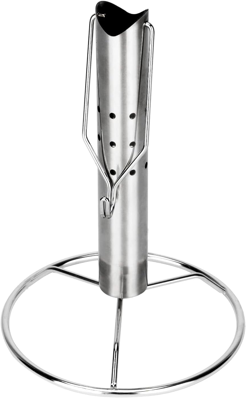 Turkey Chicken Poultry Deep Frying Rack with Handle Lifter Hook ...