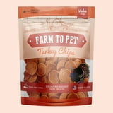 Farm To Pet Turkey Chips Crunchy Training Treats for Dogs, 12oz Value ...