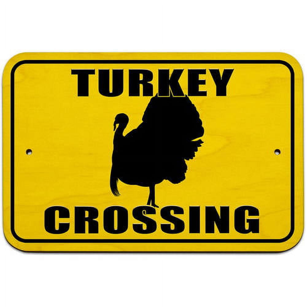 Turkey Crossing Sign - Walmart.com