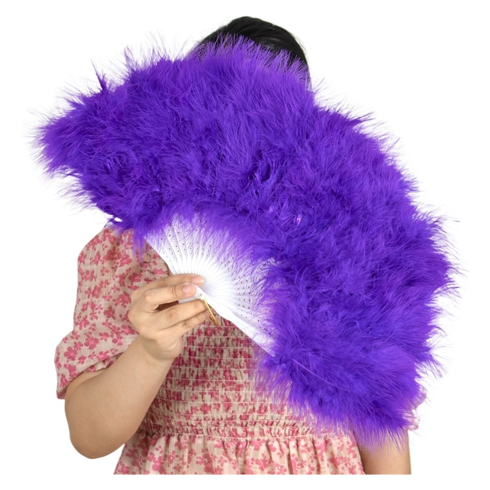 Turkey Feather Fans 50CM for Festival Wedding Performance Party Stage ...