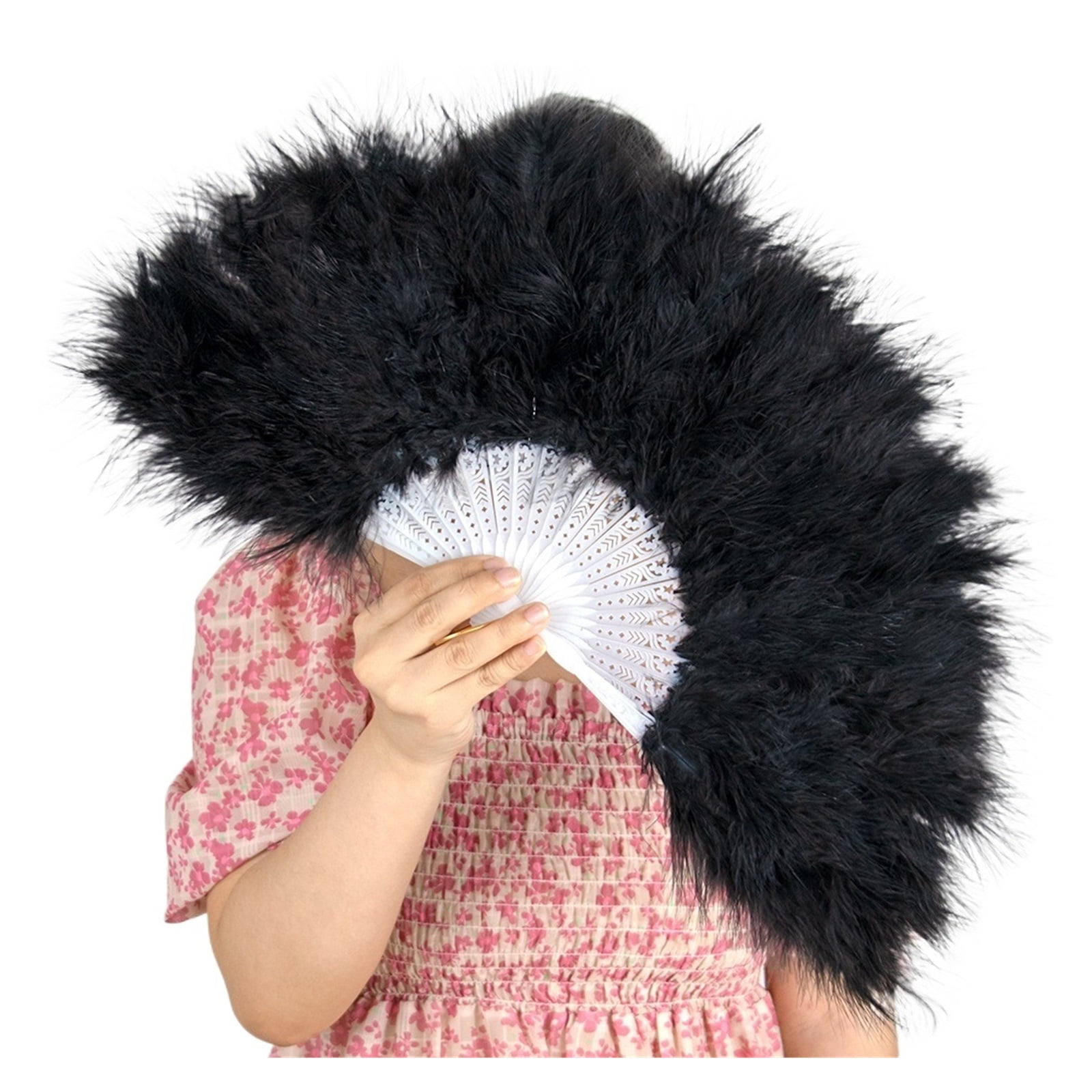 Turkey Feather Fans 50CM for Festival Wedding Performance Party Stage ...