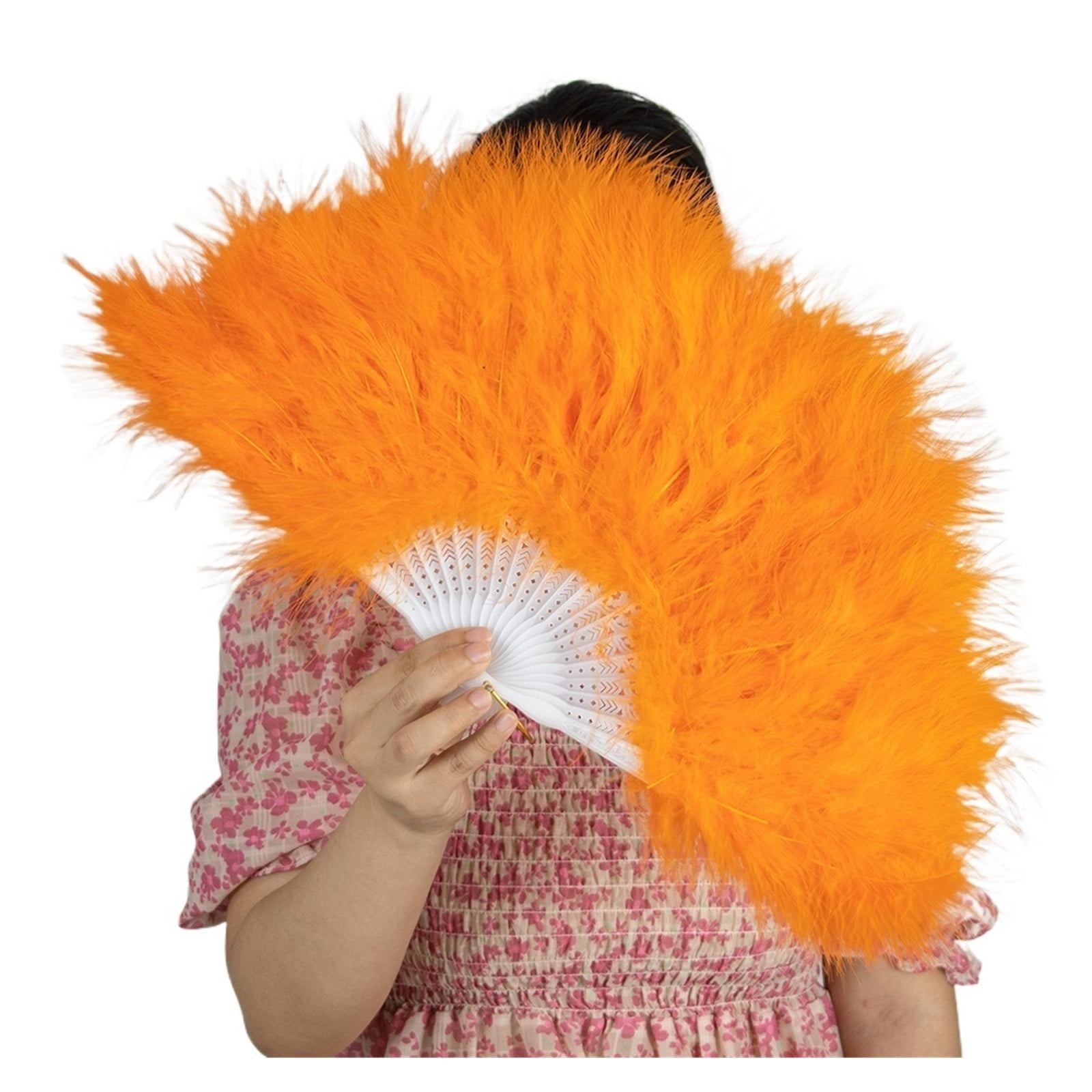 Turkey Feather Fans 50CM for Festival Wedding Performance Party Stage ...