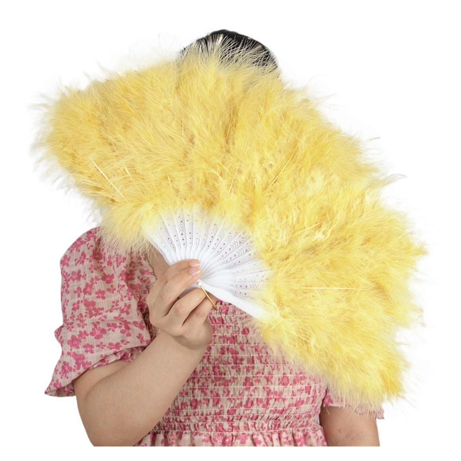 Turkey Feather Fans 50CM for Festival Wedding Performance Party Stage ...