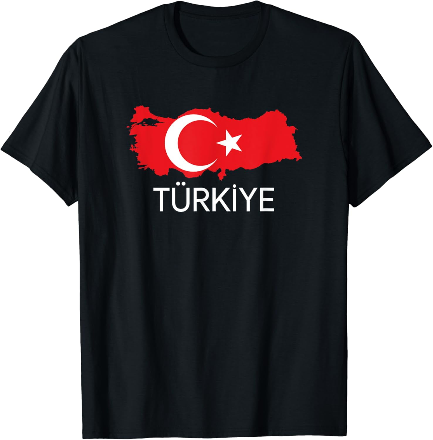 Turkey Flag Design, Turkish Flag, Turkey Map Harita, T鐪塺kiye T-Shirt ...