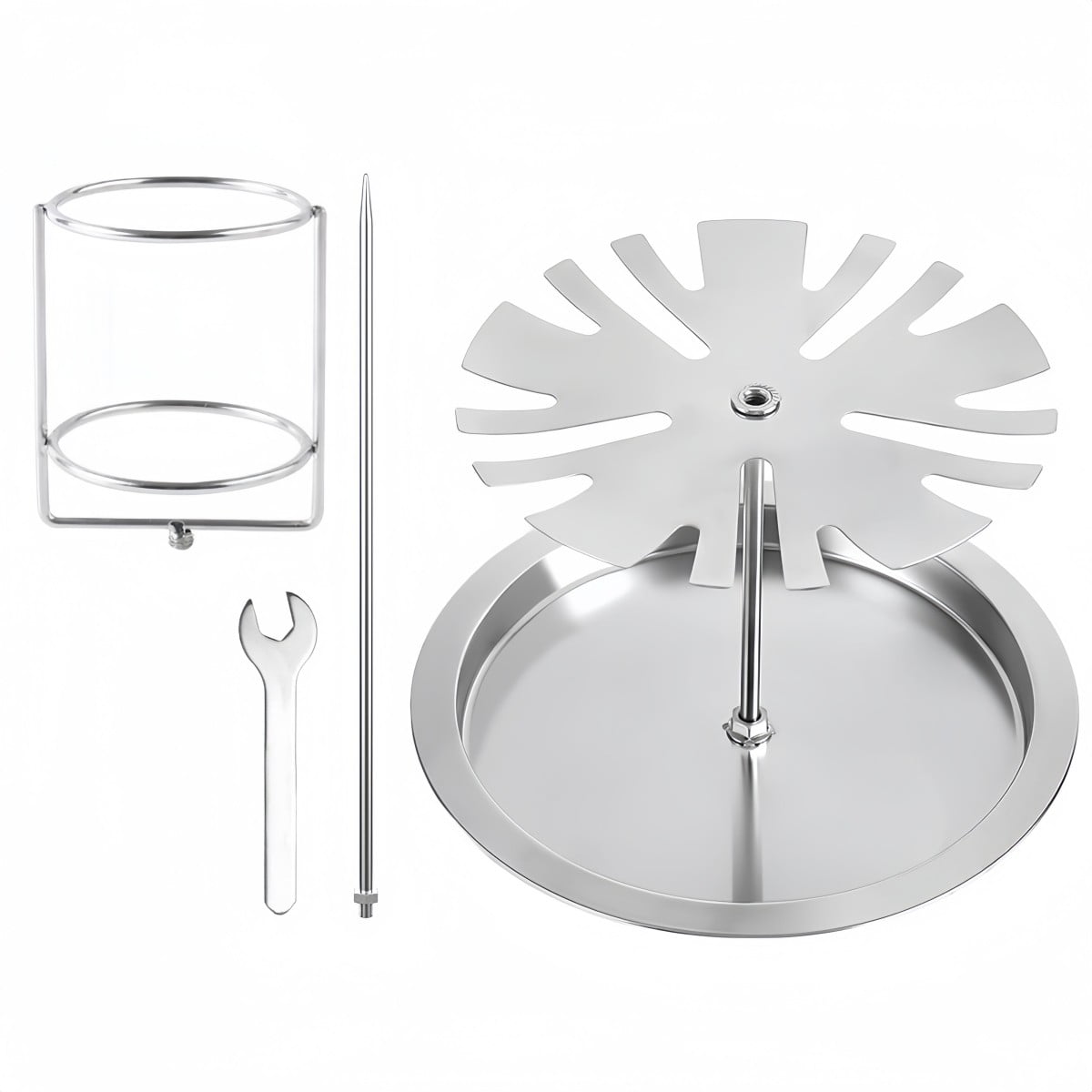 Turkey Fryer Stand Chicken Rack Turkey Hanger Stainless steel ...