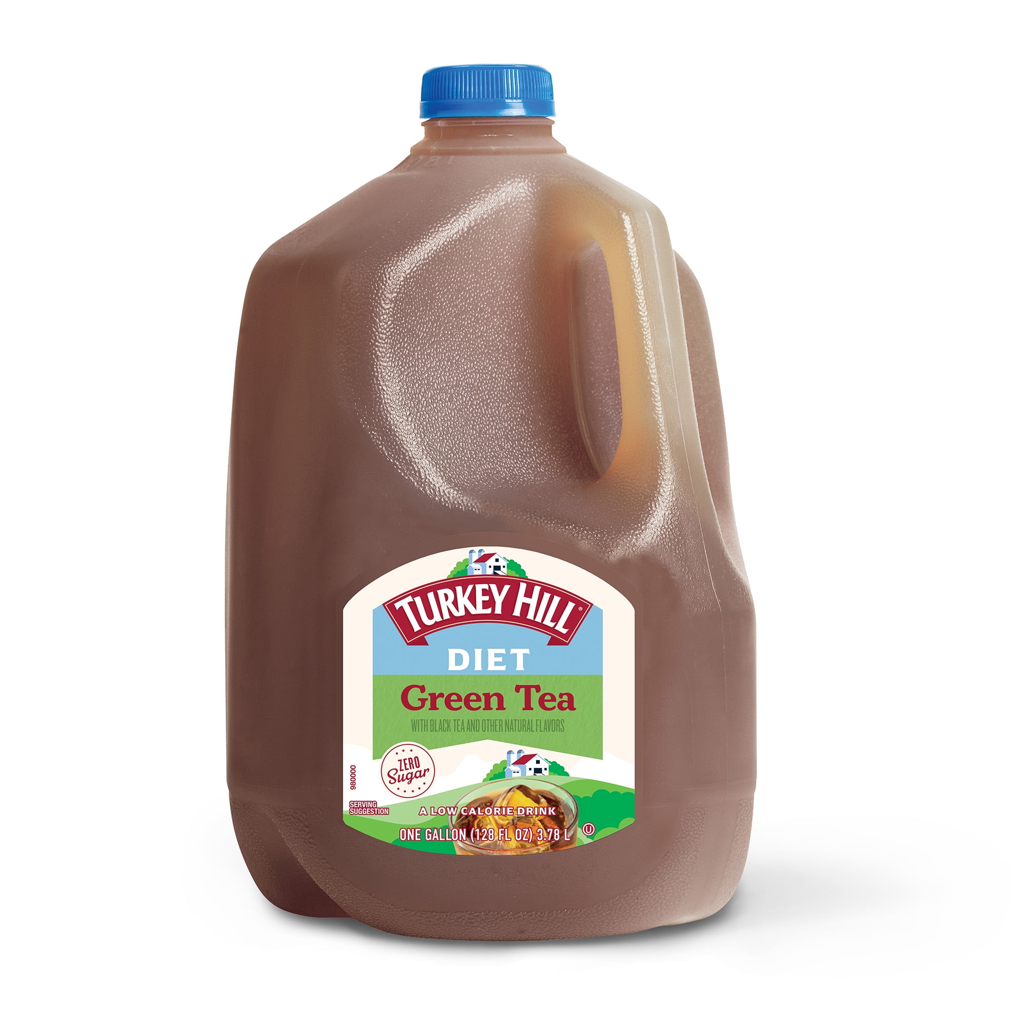Turkey Hill Low Calorie Sugar Free Kosher Diet Green Tea, 1 Gallon ...