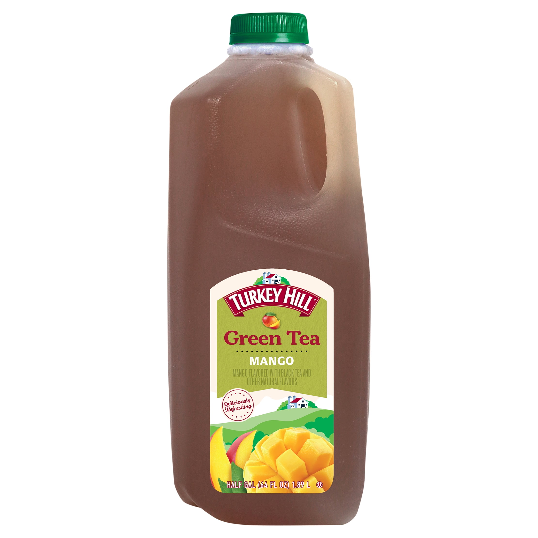 Turkey Hill Mango Green Tea, Half Gallon - Walmart.com