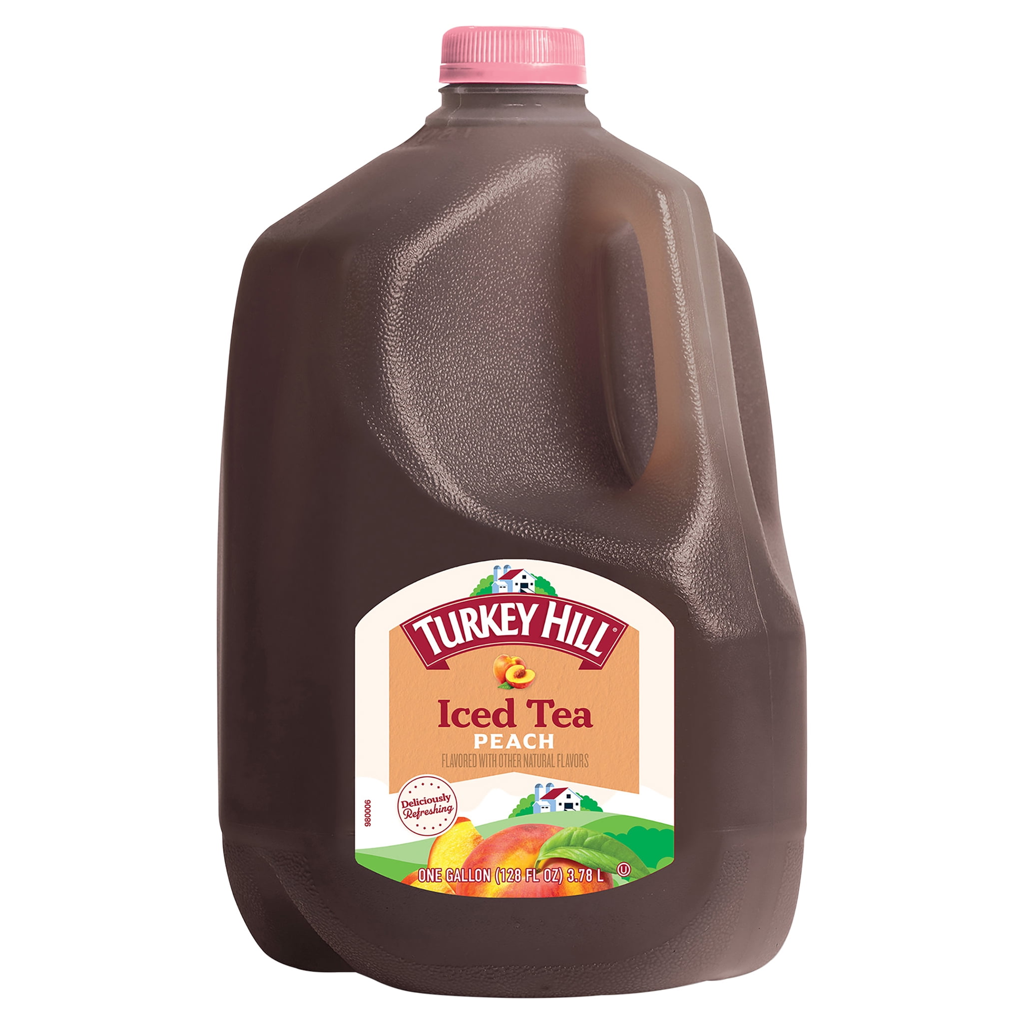 Turkey Hill Peach Iced Tea 1 gal - Walmart.com