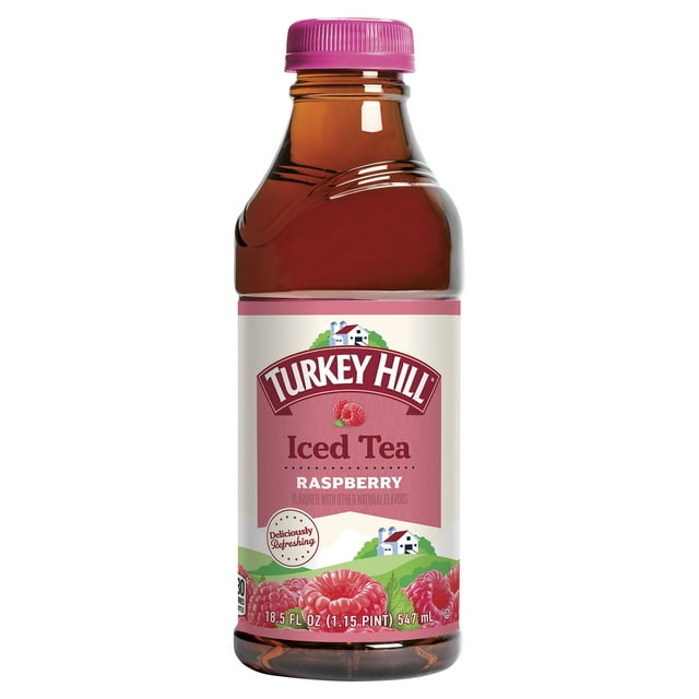 Turkey Hill Raspberry Tea, 18.5 Fl. Oz. - Walmart.com