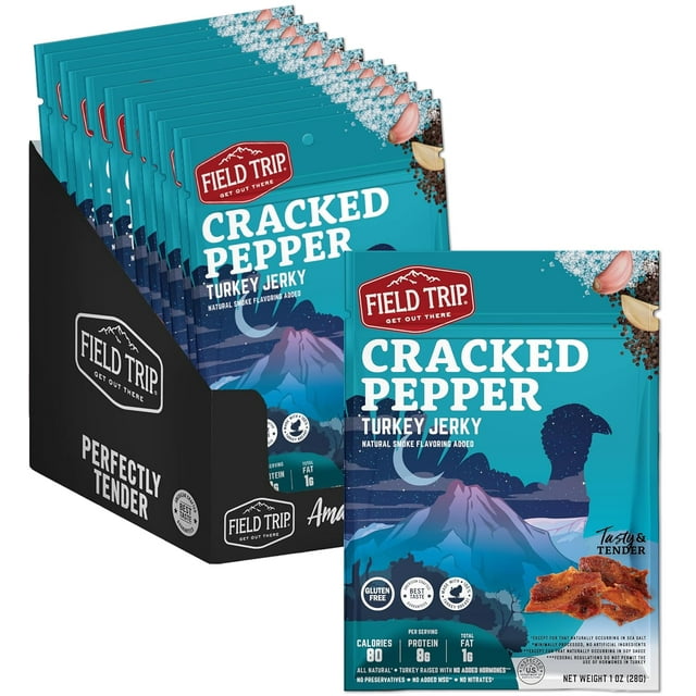 Turkey Jerky, Gluten Free, Low Carb, Healthy High Protein Snacks, No ...