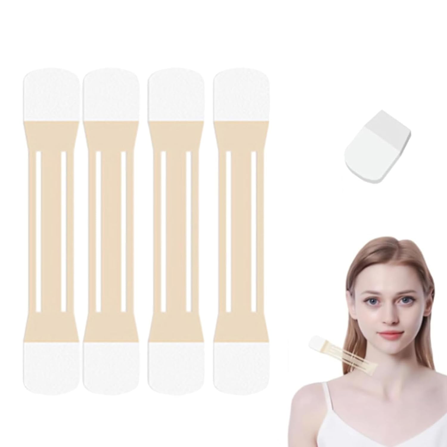 Turkey Neck Tape Lifting Invisible, Reviona Neck Tape, 15 Second ...