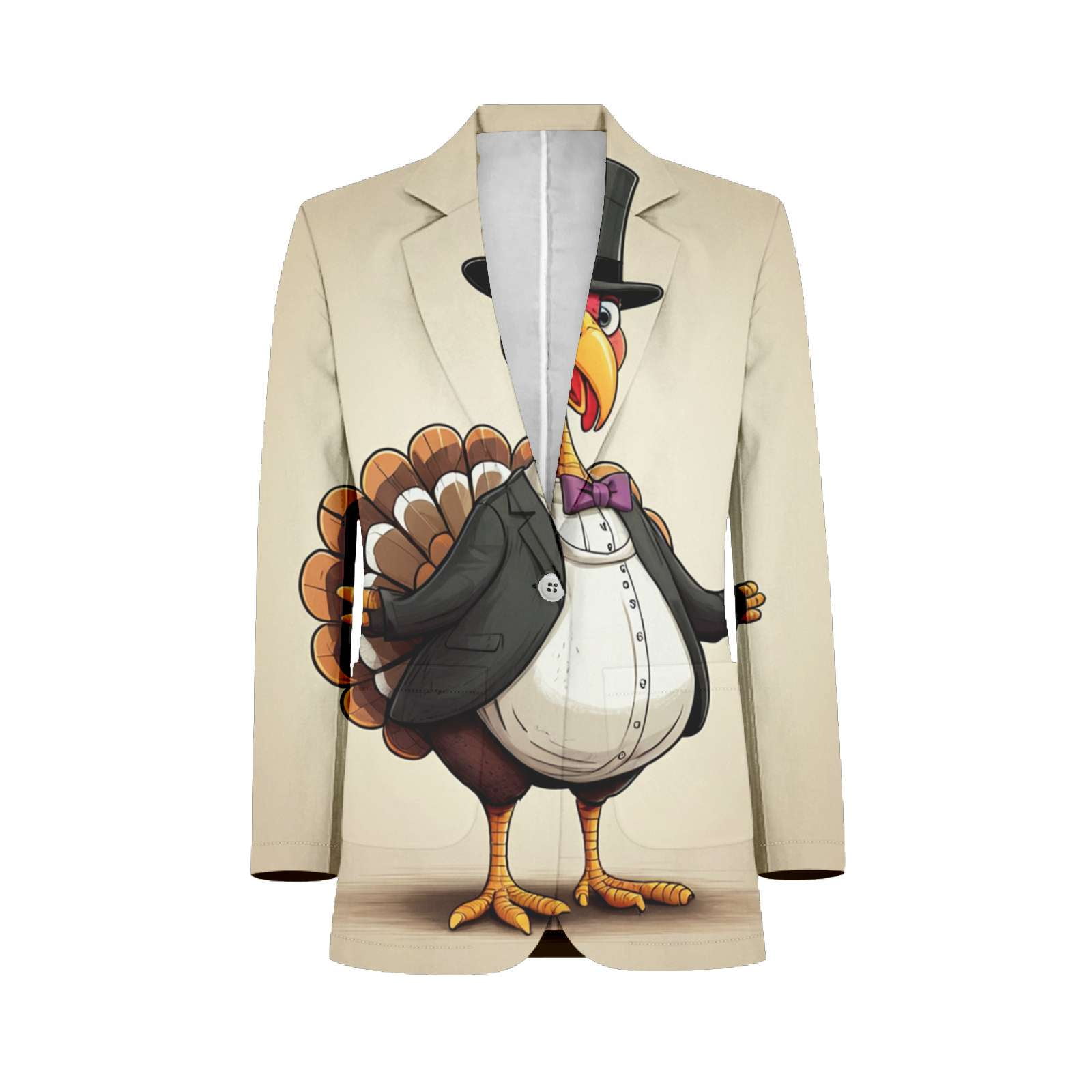 Turkey Pilgrim Costume Customized Men's Suits full man Shawl Collar ...