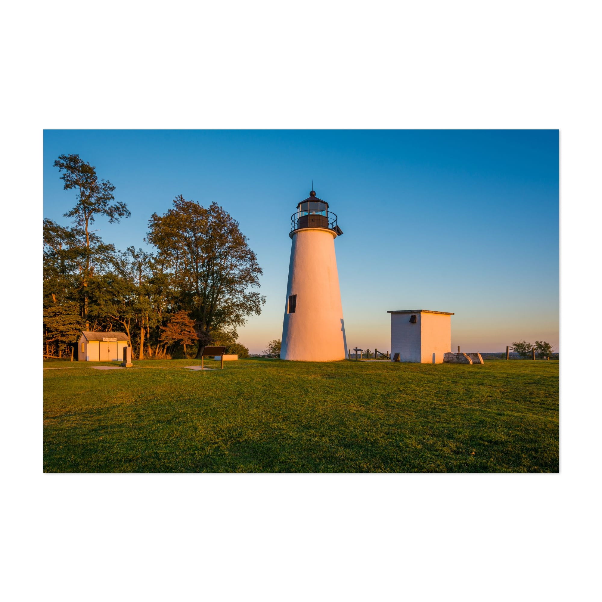 Turkey Point Lighthouse - Maryland Photography Lighthouse Scenic Landscape Nature Sunset Coastal ...
