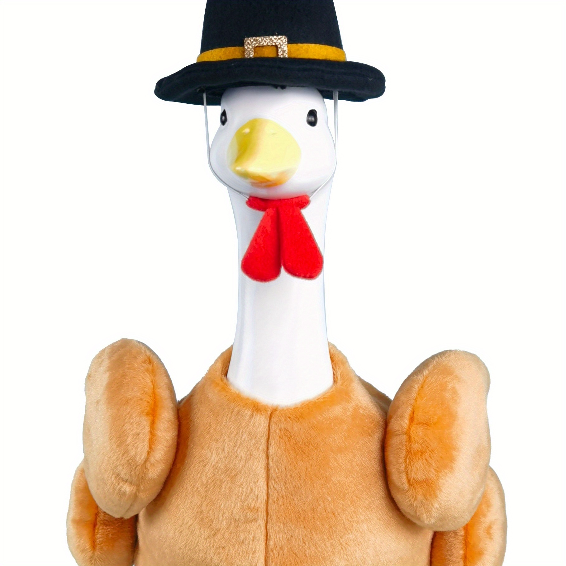 Turkey Porch Goose Costume for 23" Plastic/Cement Lawn Statue - Funny ...