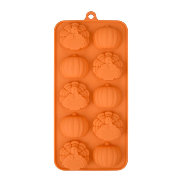Turkey & Pumpkin Silicone Butter Mold by Celebrate It® - Walmart ...
