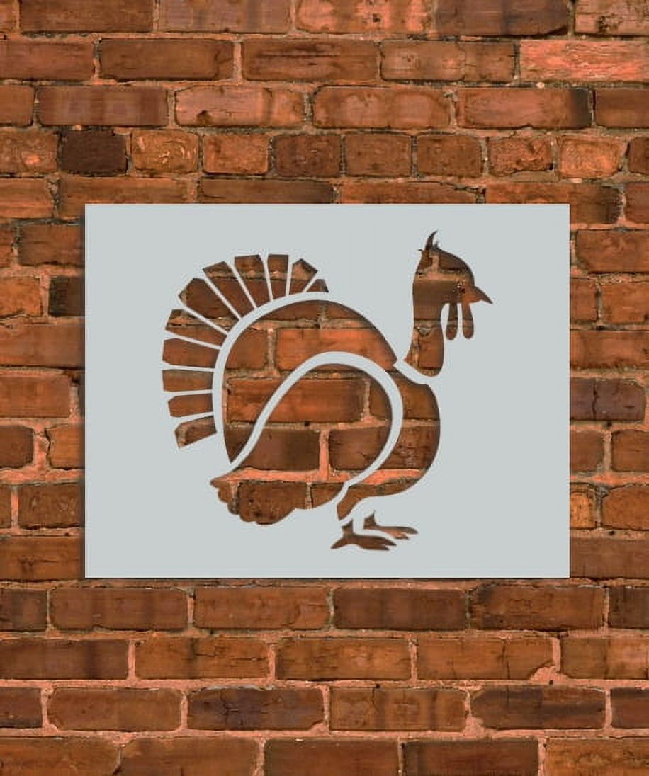 Turkey Thanksgiving Season Stencil - Walmart.com