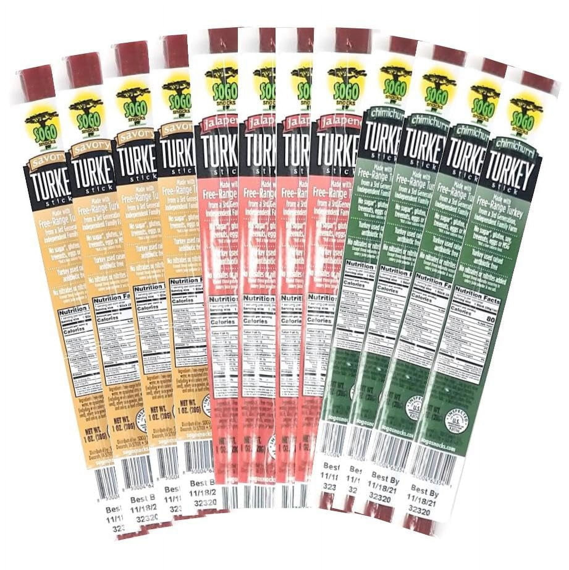 Turkey Variety, Sogo Snacks, CCF19 No Sugar, Low from a Family Farm. No ...