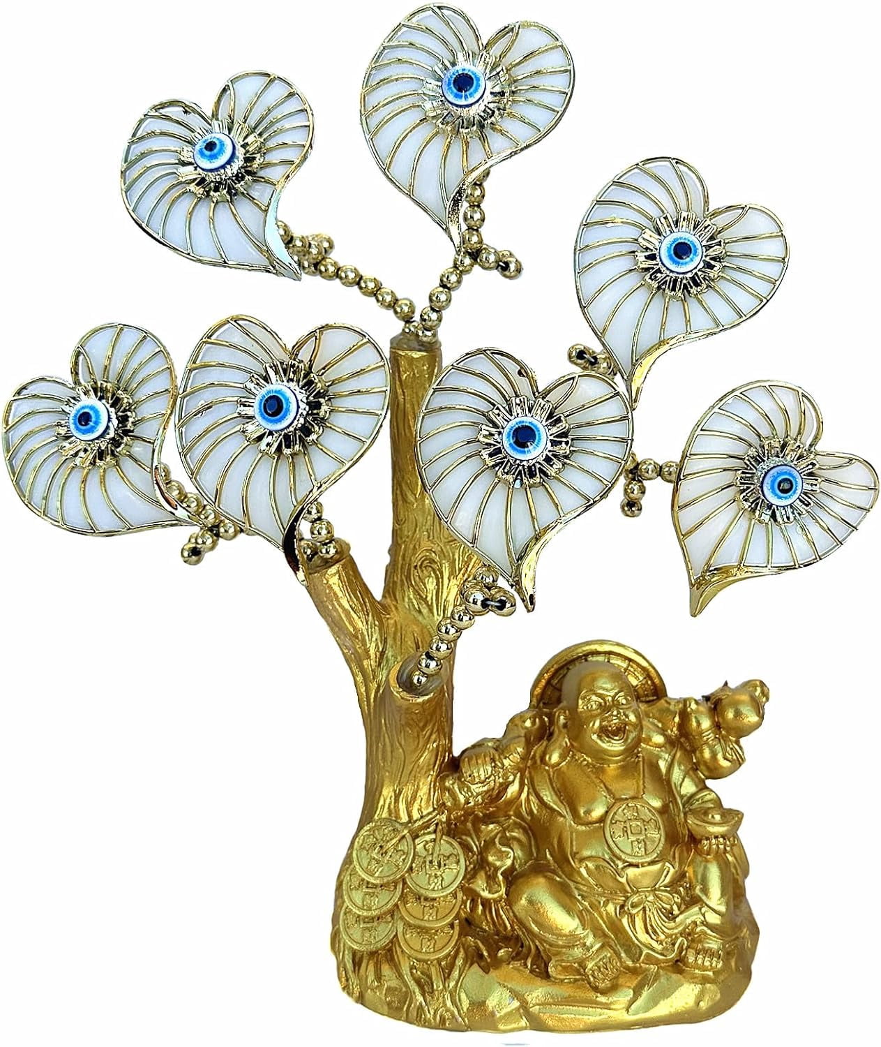 Turkish Blue Evil Eye Tree Statue Home Office Decoration - Walmart.com