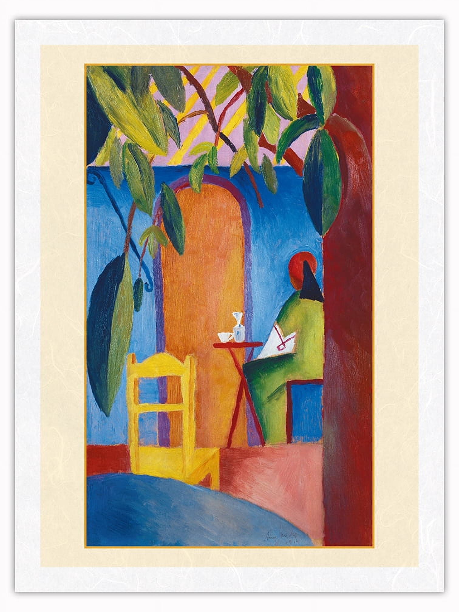 Turkish Cafe (Türkisches Café) - From an Original Color Painting by ...