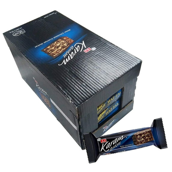Turkish Chocolate wafer, Eti Karam Gurme Wafer 50gr. (6 Package 144 ...