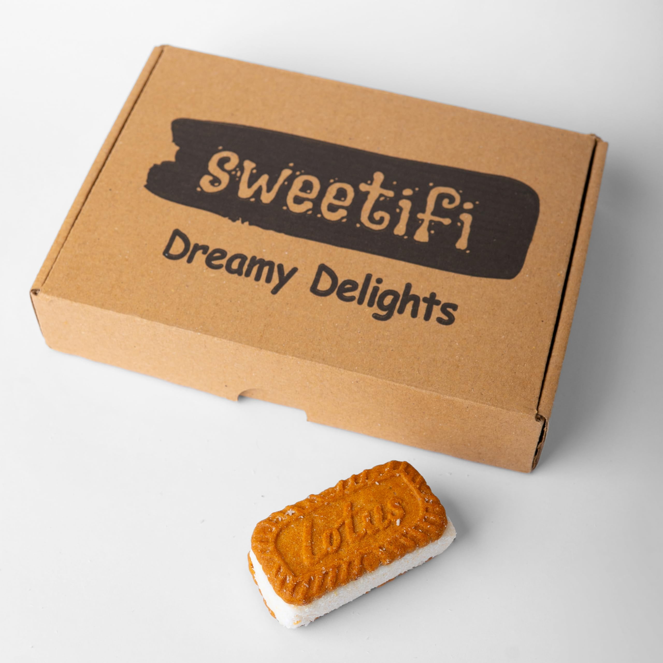 Turkish Delight With Biscoff Cookies, Gourmet Lokum Sandwich ...