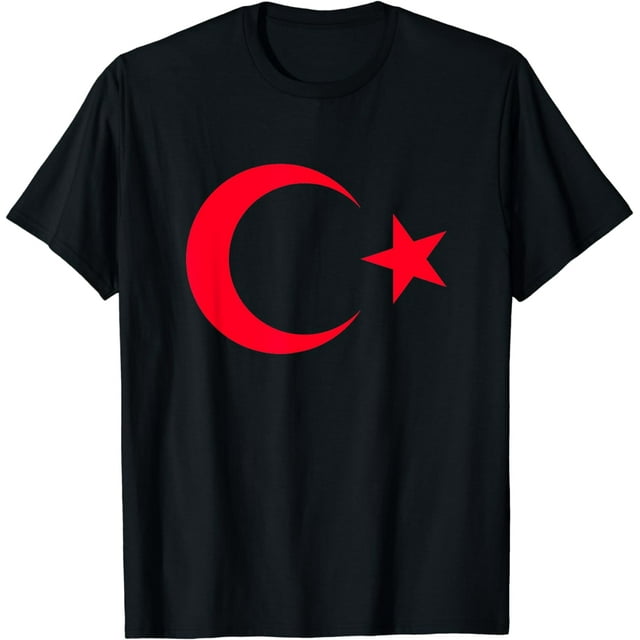 Turkish Flag Turk Bayragi Ataturk Islam T-Shirt - Walmart.com