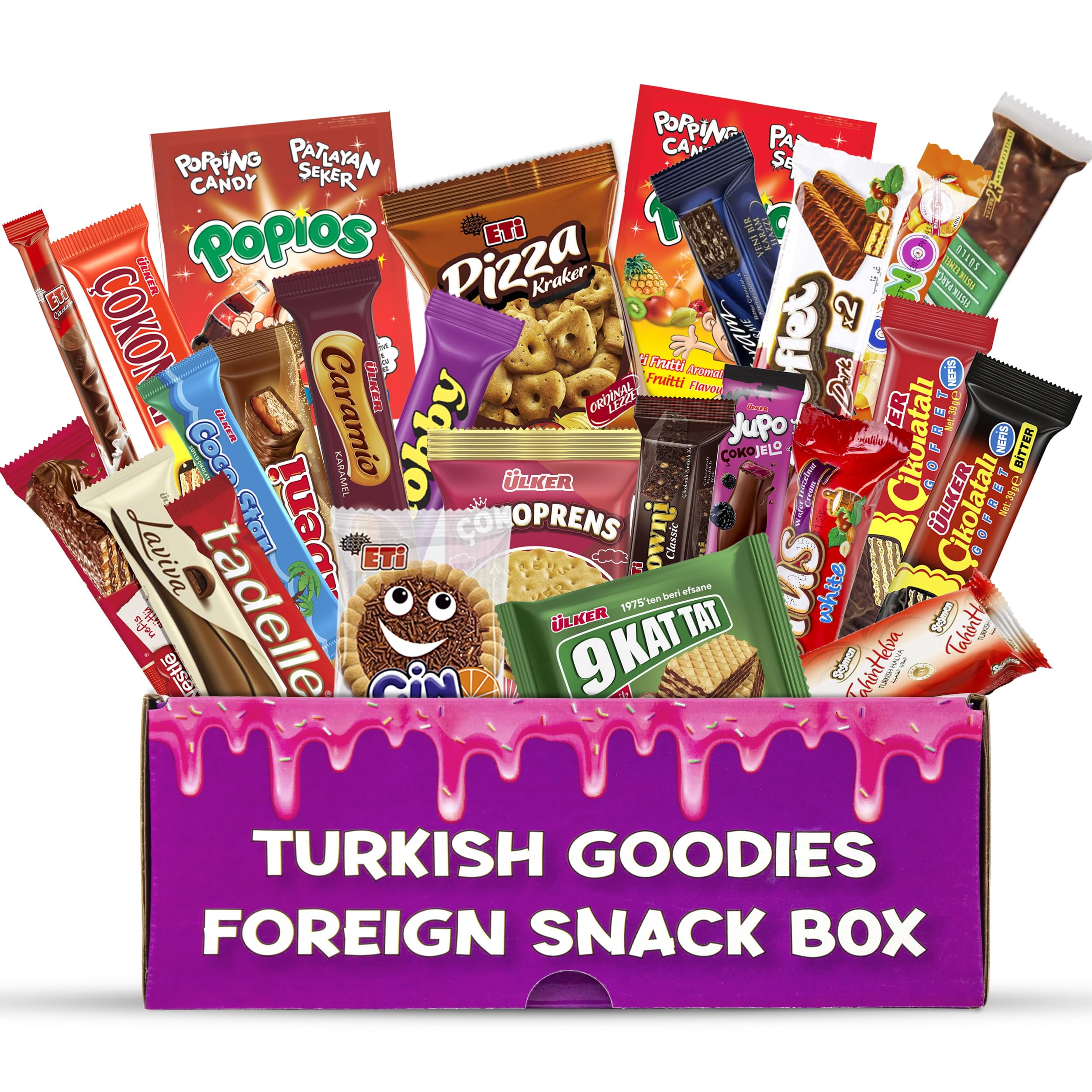 Turkish Foreign Snack Box, IRF13 Gourmet Turkish Food Gift Box, Variety ...