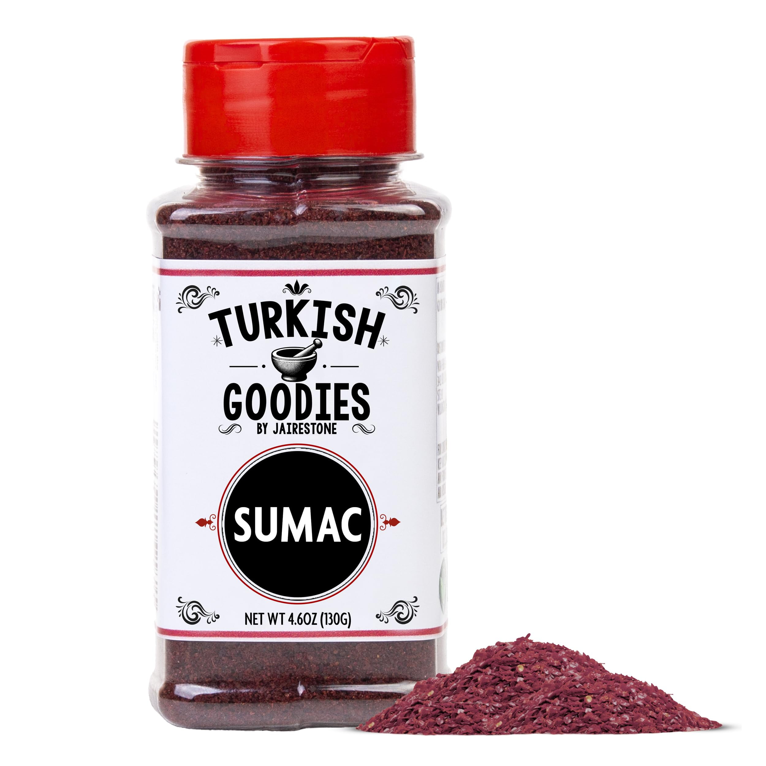 Turkish Goodies Ground Sumac CCF19 Spice 4.6oz - Pure Turkish Sumac ...
