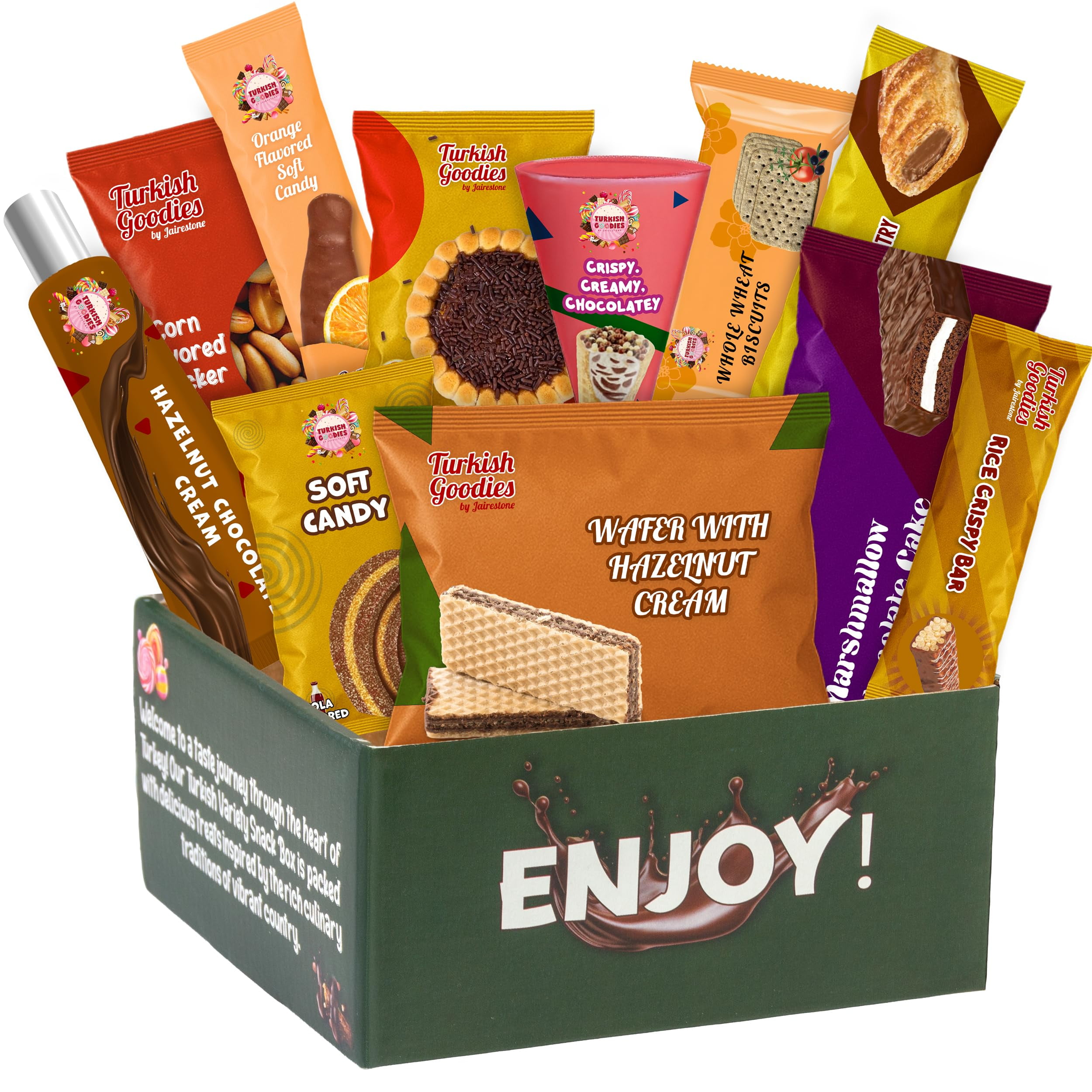 Turkish Goodies Snack Box DEF29 - Snack From Around The World Box ...