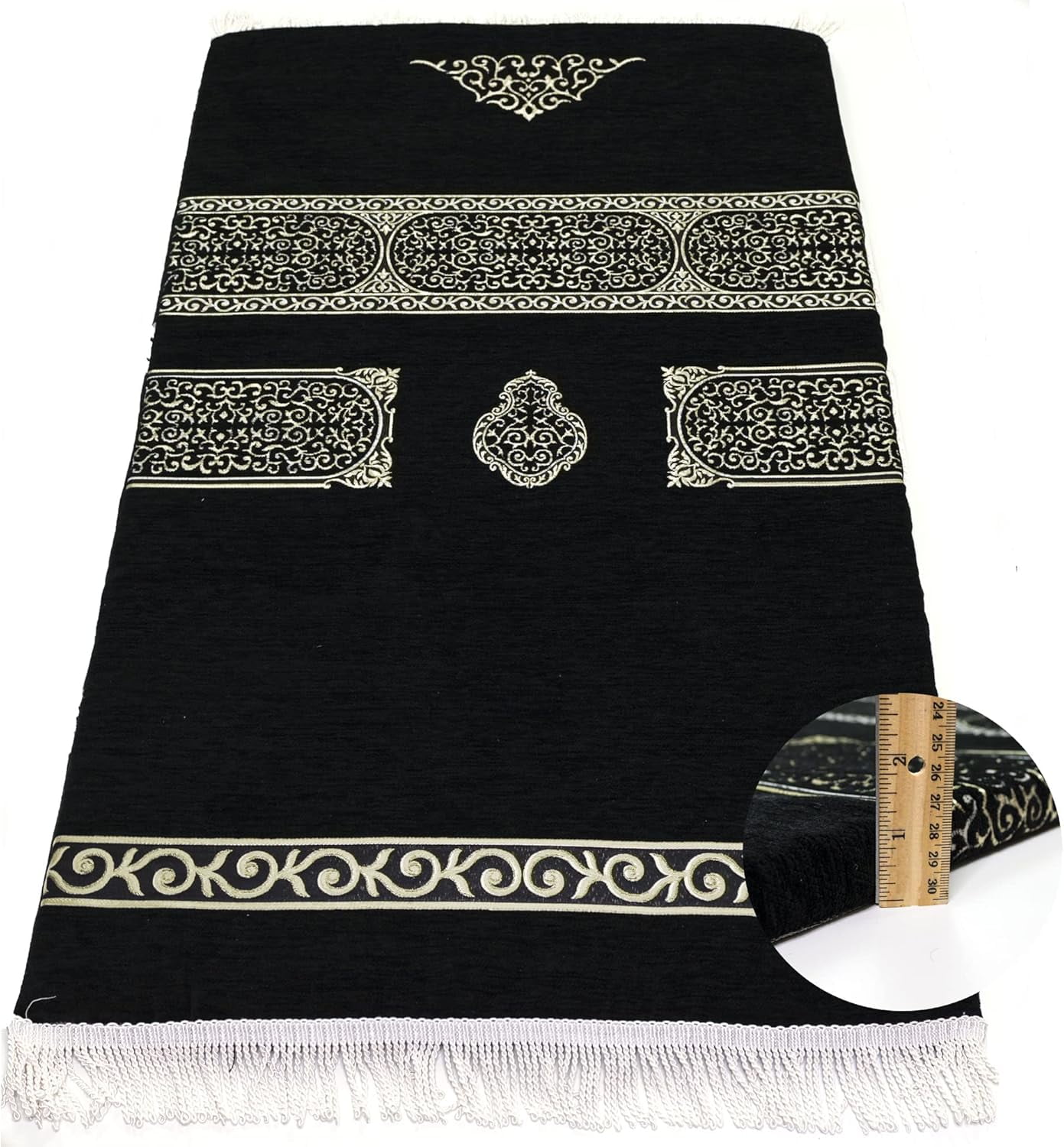 Turkish Islamic Prayer Rug, Foldable Orthopedic Foam Janamaz Mat, Thick ...