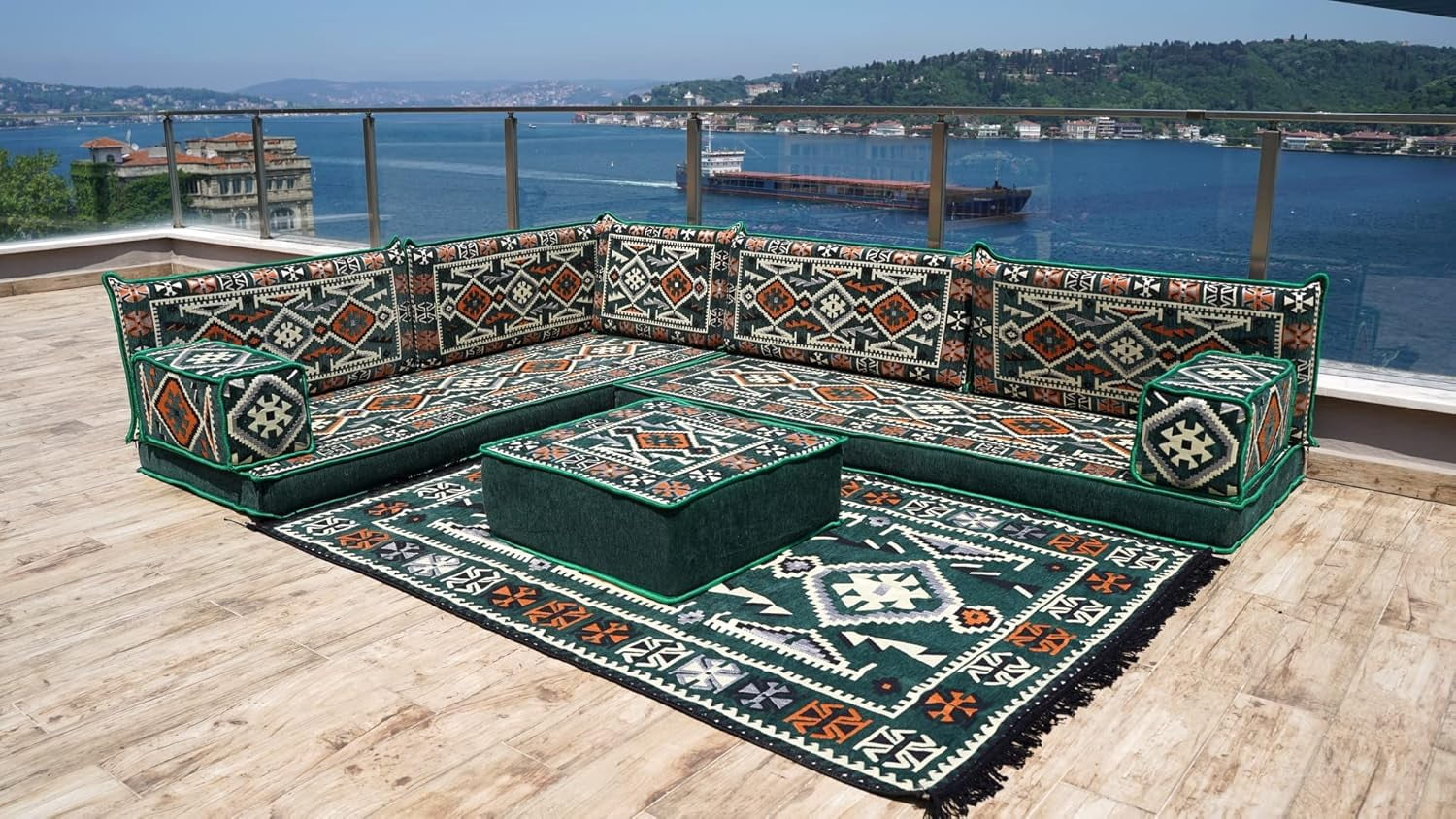 Turkish Sofa Set, Arabic Majlis Seating, Diwan Sofa, Floor Cushions for ...