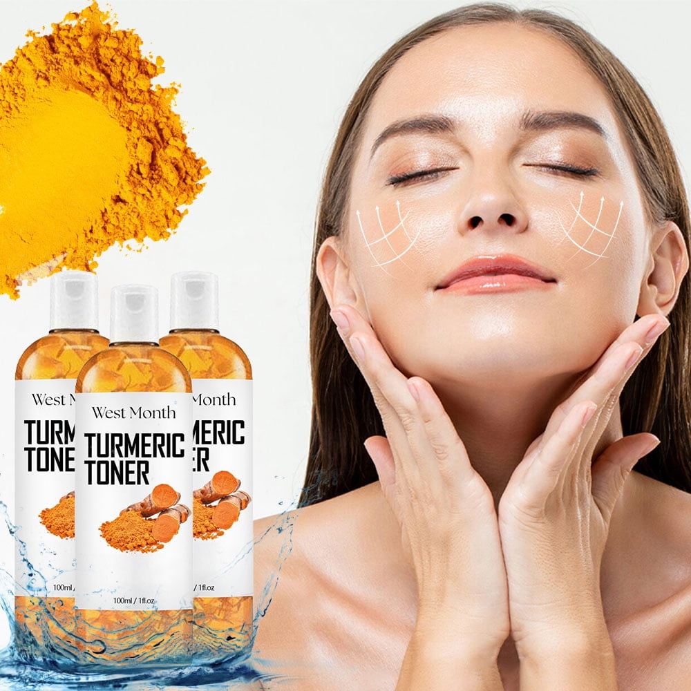 Turmeric Brightening Toner, Moisturizing Hydrating Acne Control Toner ...