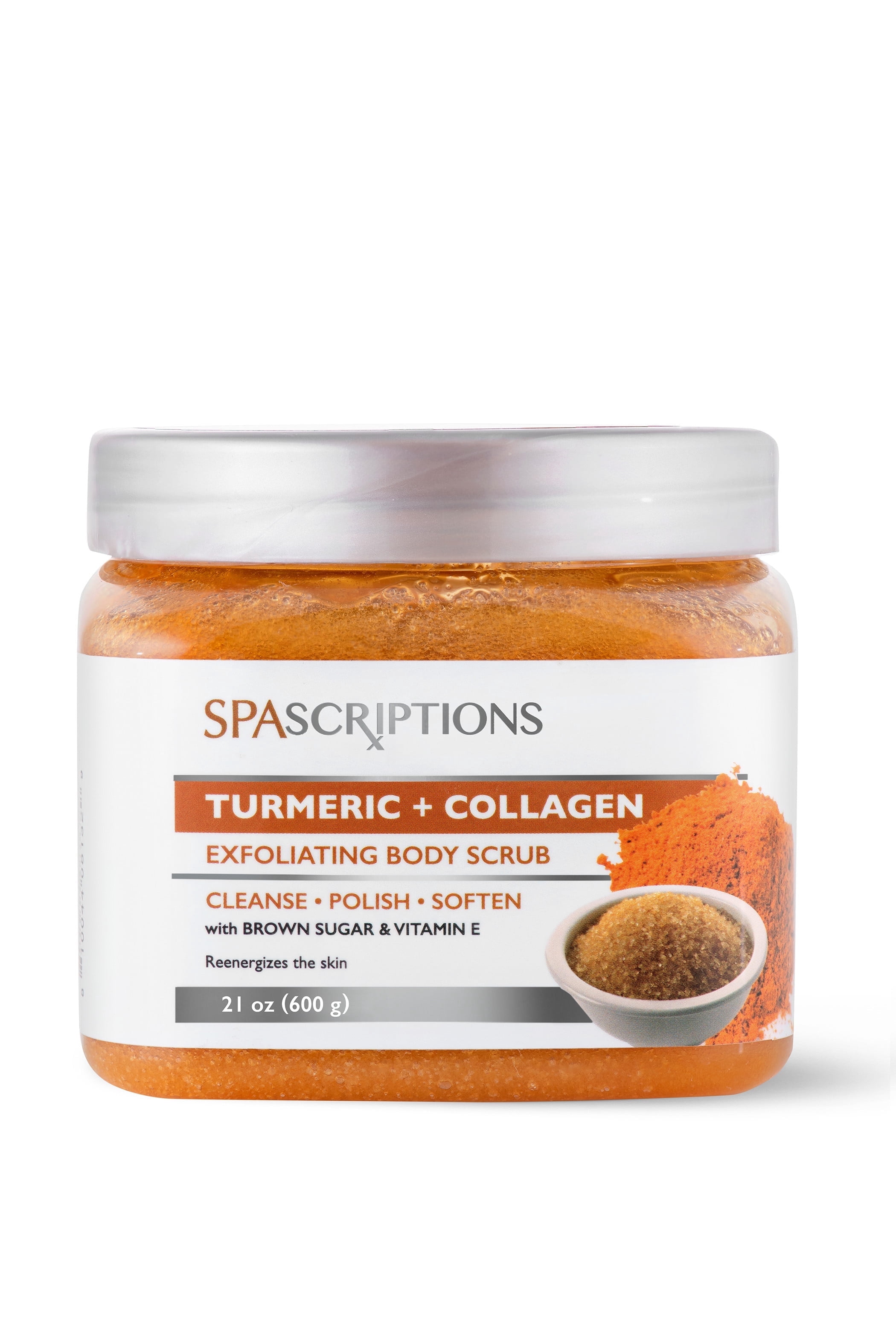 Turmeric + Collagen Exfoliating Body Scrub - 21 oz - Walmart.com