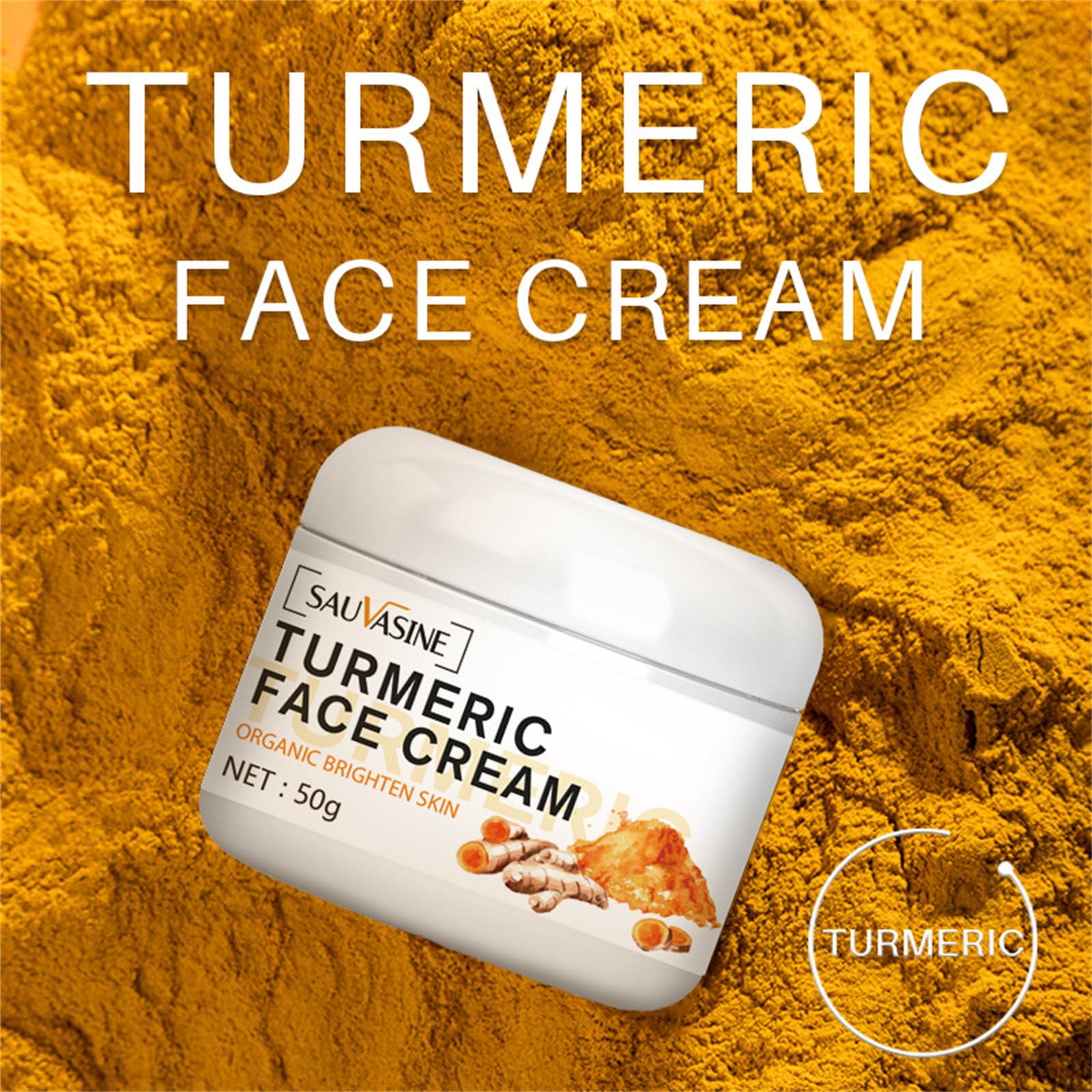 Turmeric Corrector Face Cream, High Gloss Moisturizer, Oil-Free Repair ...