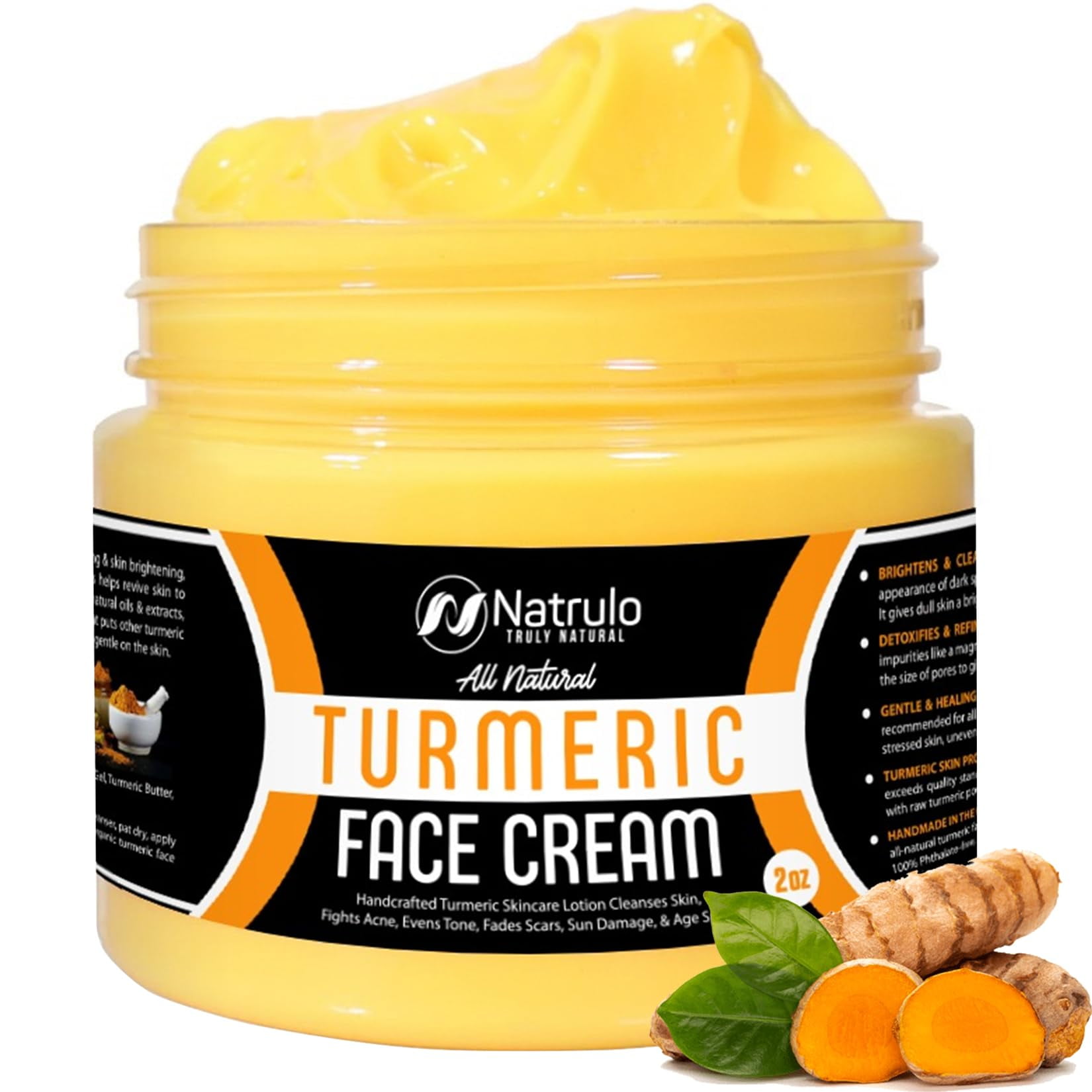 Turmeric Cream for Face BCA3 & Body - All Natural Turmeric Cream Skin ...