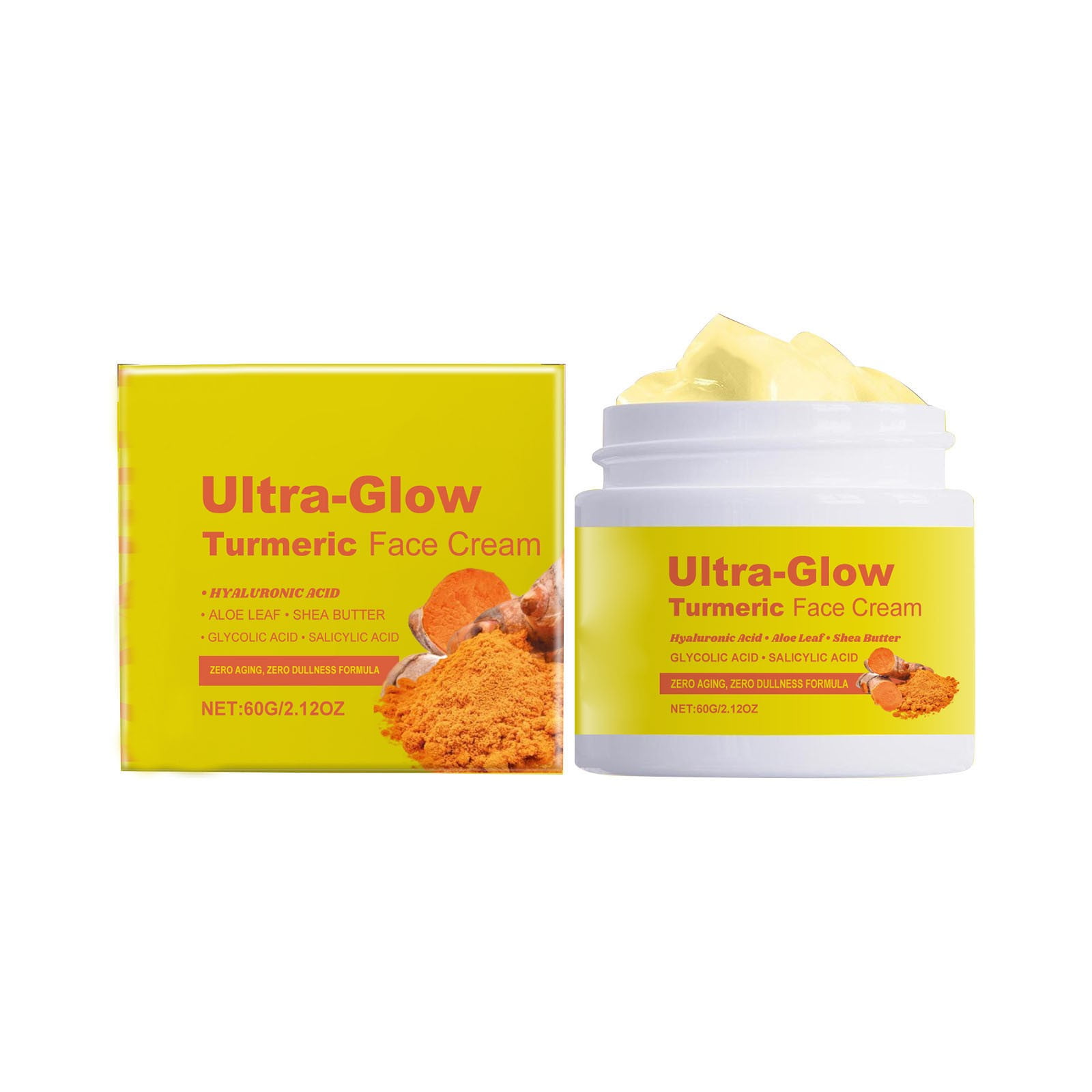 Turmeric Cream for Skin Brightening - All Natural Face & Body Turmeric ...